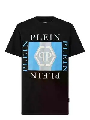 Philipp Plein Jersey T-shirt Plein Pp - Black