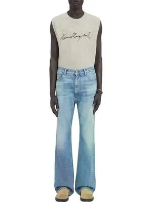 MAISON MARGIELA Light Wash Bootcut Jeans - Blue