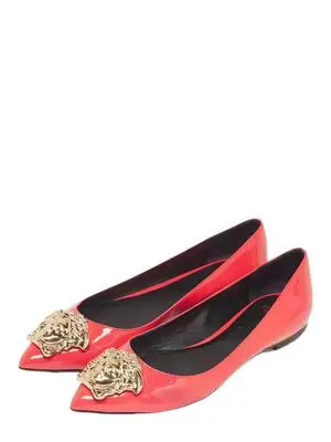 Versace Medusa Ballet Flats - Red