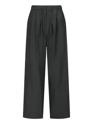 AMOMENTO Drawstring Trousers - Black