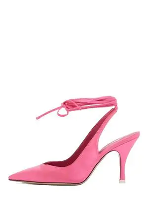 Attico Venus Ankle-wrap Heeled Pumps - Pink
