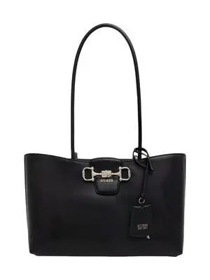 Guess Horsebit Detail Tote Bag - Black