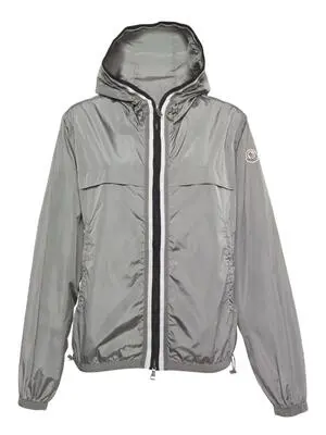 Moncler Zip-up Hooded Jacket - Grey