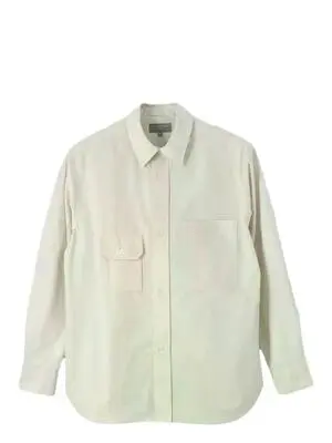 MARGARET HOWELL Odd Pocket Button-up Shirt - Neutrals