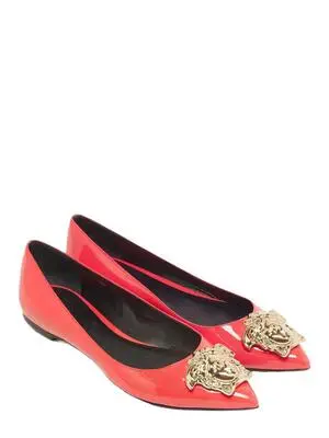 Versace Medusa Ballet Flats - Red
