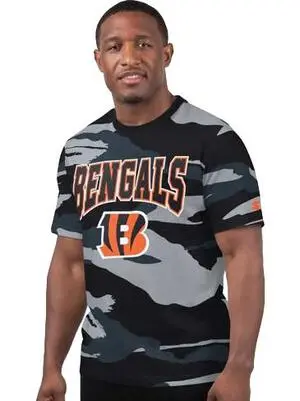 STARTER Cincinnati Bengals Thursday Night Gridiron T-shirt - Gray