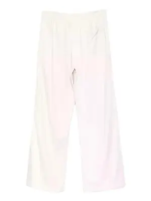 ANN DEMEULEMEESTER Boas Track Pants - Neutrals