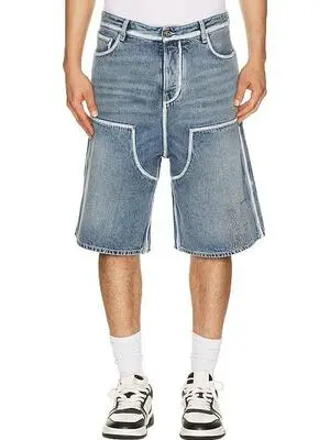 Amiri Ma Denim Carpenter Short - Pacific