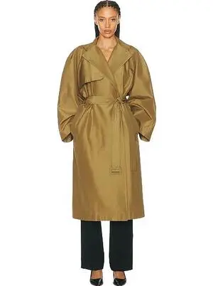 THE ROW Amapola Coat - Sandy Buff