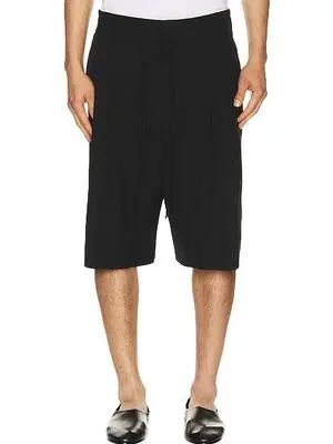 Fear Of God Baggy Drawstring Shorts - Black