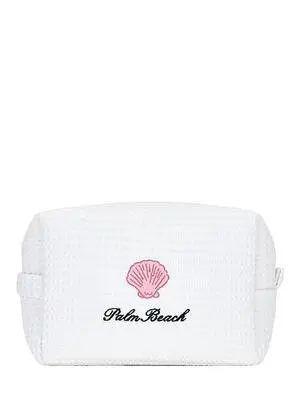 ABBODE Palm Beach Waffle Pouch - Cloud