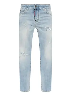 Dsquared2 Teddy" Skinny Fit Jeans - Blue