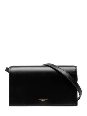 Saint Laurent Smooth Calfskin Crossbody Bag - Black