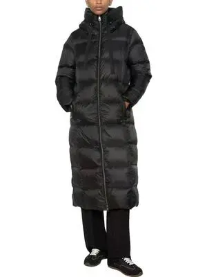 SERGIO MORETTI FIRENZE Padded Hooded Jacket - Black