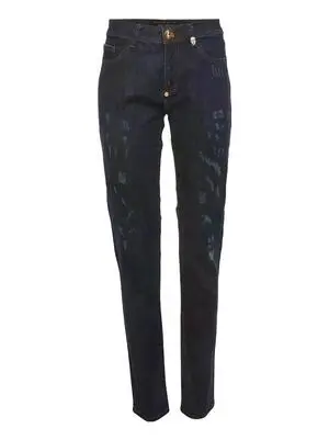 Philipp Plein Embellished Jeans - Blue