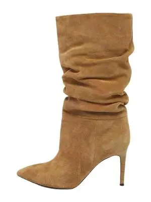 Paris Texas Slouchy Mid-calf Boots - Neutrals