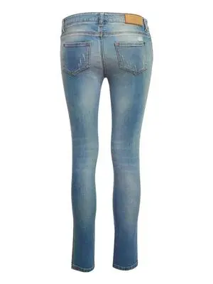 Ermanno Scervino Distressed Skinny Jeans - Blue