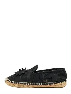 Tory Burch Jackie Lace Espadrilles - Black