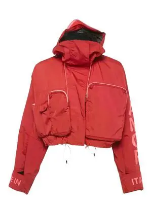 Fendi Amor Hooded Jacket - Red