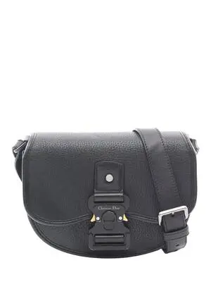 Dior Gallop Mini Leather Crossbody Bag - Black