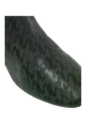 Hermès H Logo Knee-high Boots - Black