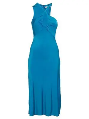 ET OCHS One-shoulder Cut-out Midi Dress - Blue