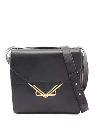 Bottega Veneta The Clip Crossbody Bag - Black
