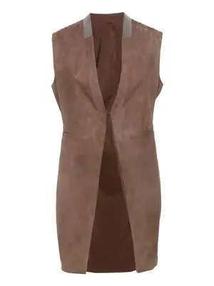 Brunello Cucinelli Sleeveless Waistcoat - Brown