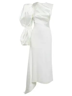 Solace London Moore Dress - Neutrals