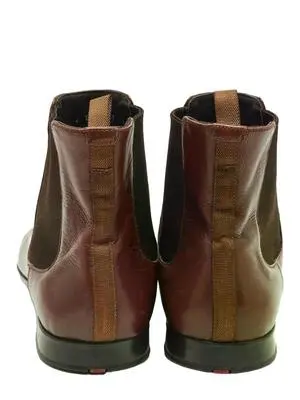 Prada Elasticated Chelsea Boots - Brown