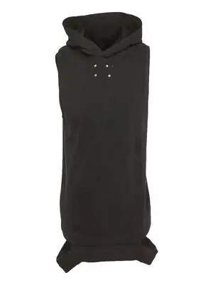 Givenchy Sleeveless Hoodie With Cut-out Detail - Black