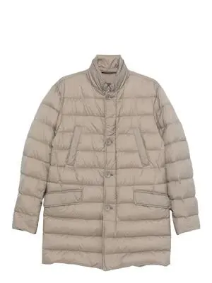 Herno Quilted Padded Coat - Grey