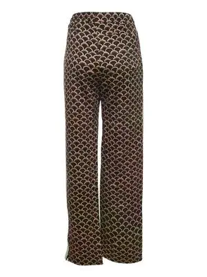 Valentino Garavani Scallop Print Track Pants - Black