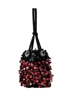 ANYA HINDMARCH The Neeson Woven Leather Tote - Black