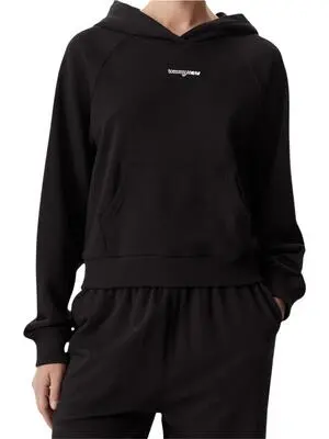 Tommy Hilfiger Hooded Long Sleeve Sweatshirt - Black