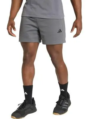 Adidas Workout Essentials Feelready Shorts - Grey Five