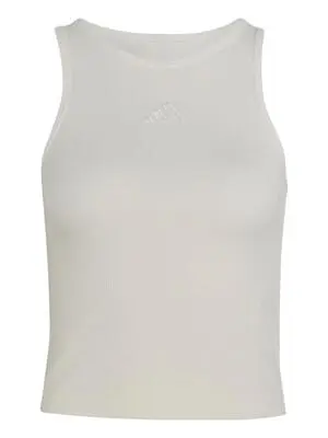 Adidas Kit Rib Tank Top - Off White