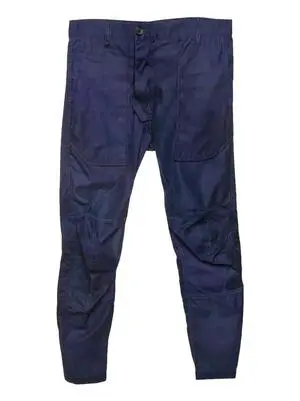 Comme Des Garçons Belt-loop Pocket Trousers - Blue