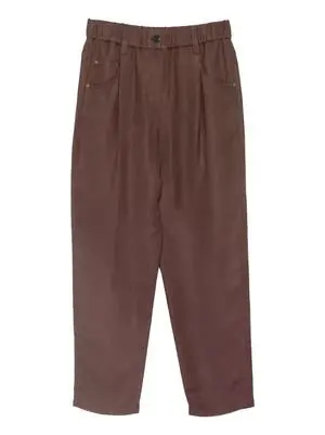 Brunello Cucinelli Straight-leg Trousers - Brown