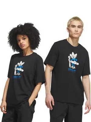 Adidas Skateboarding Push Tee - Black