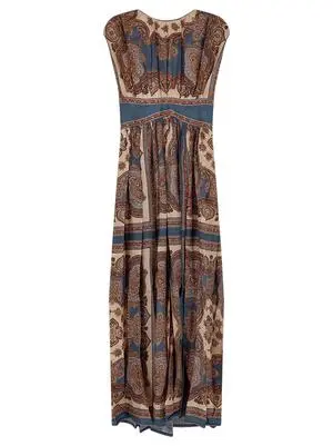 Zimmermann Mahon Silk Long Dress - Multicolor
