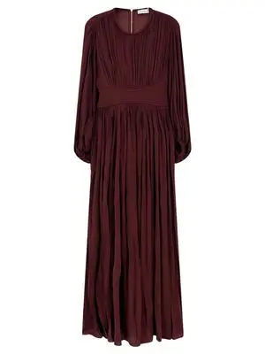 Zimmermann ZIMMERMANN Luna Billow Stretch Viscose Long Dress Multicolor