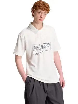 Adidas Jacquard Originals Soccer Jersey - Cloud White