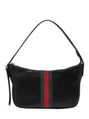 Gucci GUCCI Small Lunetta Shoulder Bag Black