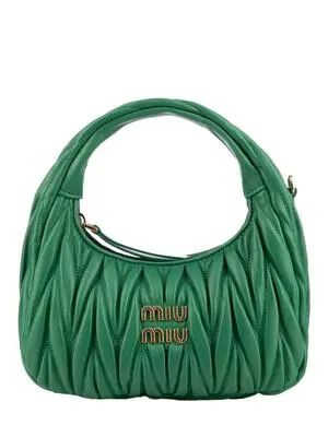 Miu Miu Quilted Leather Shoulder Bag - Multicolor