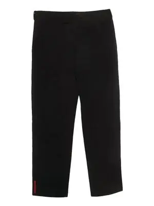 Prada Straight-fit Trousers - Black