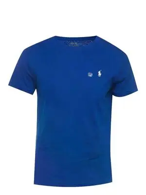 Polo Ralph Lauren Embroidered-logo T-shirt - Blue