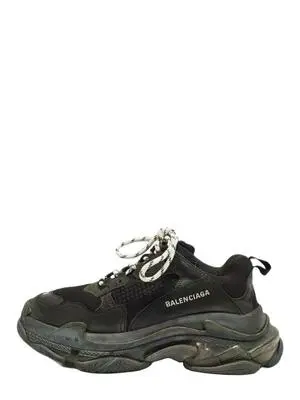 Balenciaga Triple S Mesh Sneakers - Black