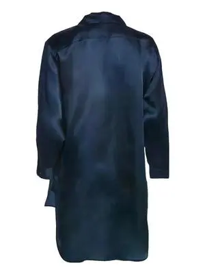 TOTEME Silk Organza Tunic - Blue