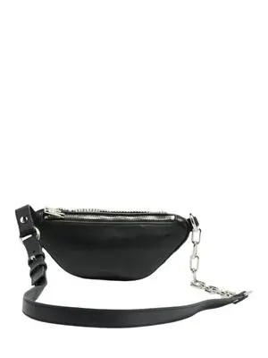 ALEXANDER WANG Attica Rhinestone Belt Bag - Black